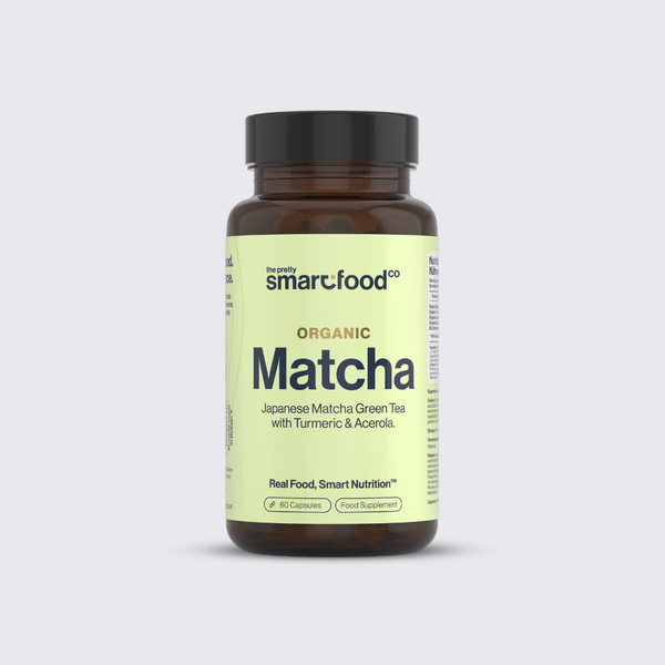Organic Matcha Green Tea Capsules – The Pretty Smart Food Co